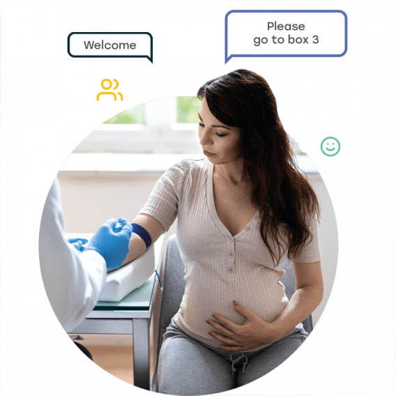 Reception in laboratory - ESII