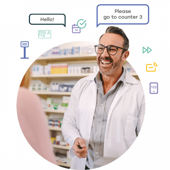 Reception in pharmacy - ESII