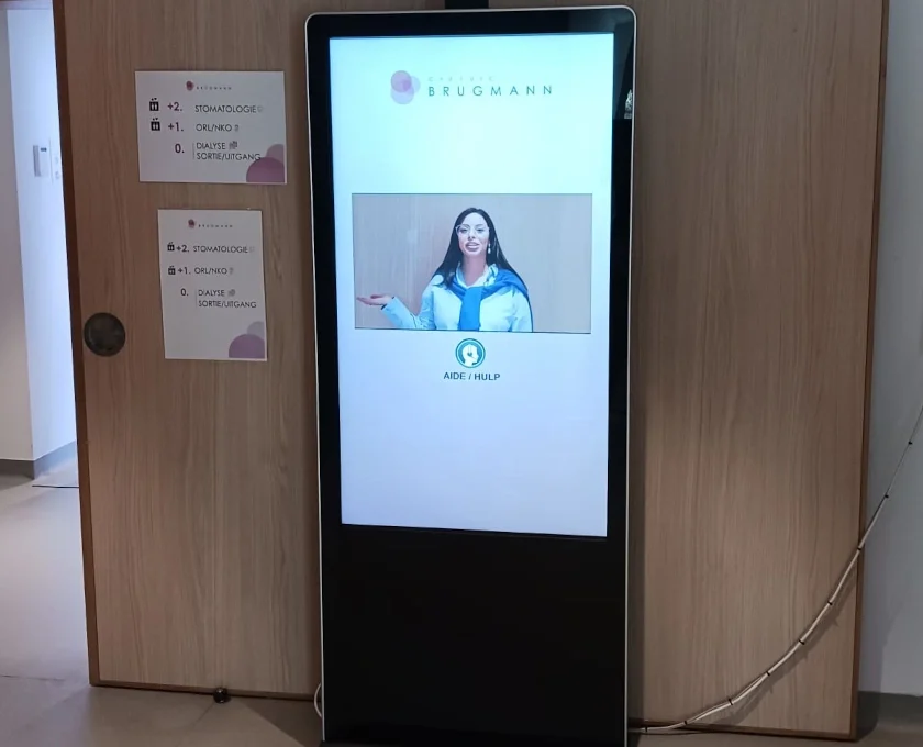 Brugmann Hospital launches video reception - ESII